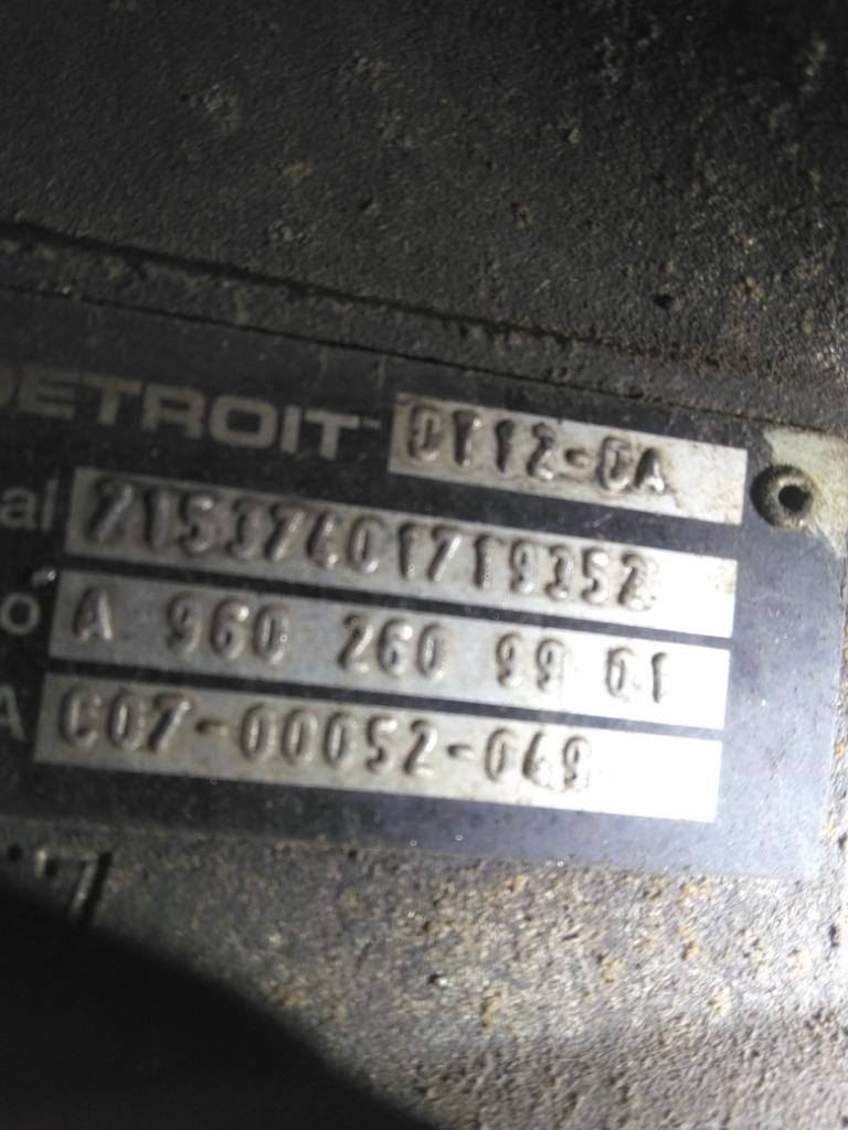 C07-00052-049 DETROIT DT12-DA (1ST GEN DIRECT) TRANSMISSION ASSEMBLY ...